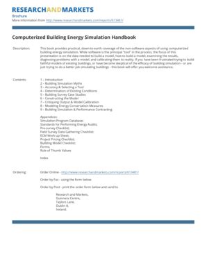 Fillable Online Computerized Building Energy Simulation Handbook Fax Email Print PdfFiller