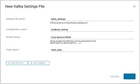 Setting Up A Kafka® Connection Altinity® Documentation