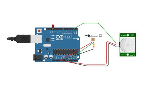 Circuit Design Movement Detection 0207 Tinkercad