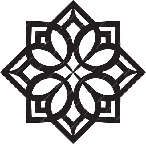 Premium Vector Geometrycraft Matrix Evolution Nexus Artistic Shape Designs Symmetryglow Core