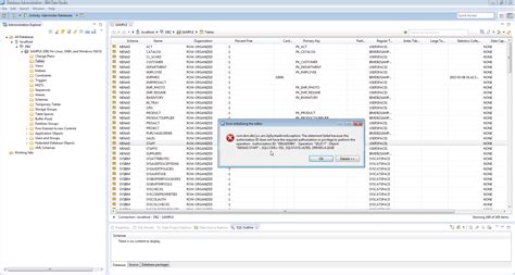 Solved IBM Data Studio Can T Browse Data On SAMPLE DB2 Express C
