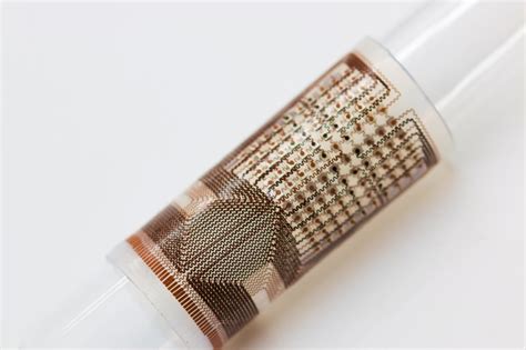 A Stretchable Ultrasonic Devi Image Eurekalert Science News Releases