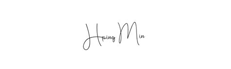 95 Hlaing Min Name Signature Style Ideas Ideal Esign