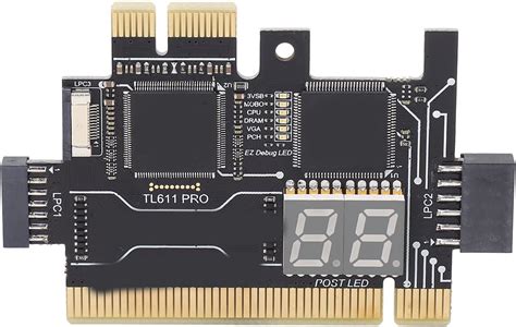 Motherboard Diagnostic Card Multi Purpose Motherboard Debug Card For Graphics Card Amazon Co