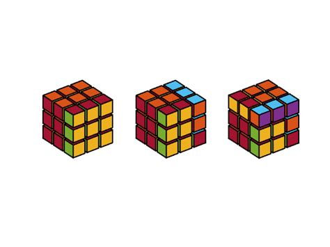 digital simulation of rubik s cube with qube cleve s corner cleve