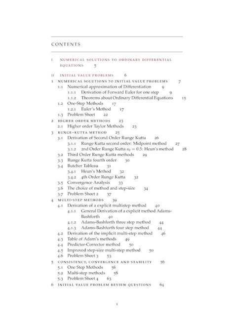 Pdf Contentsjohnbutlernumericalanalysisnumericalmethodsdepdf · 312 2nd Order Runge