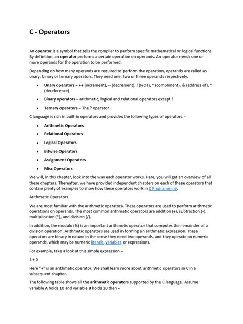 Coperator Pdf Mathematics Arithmetic