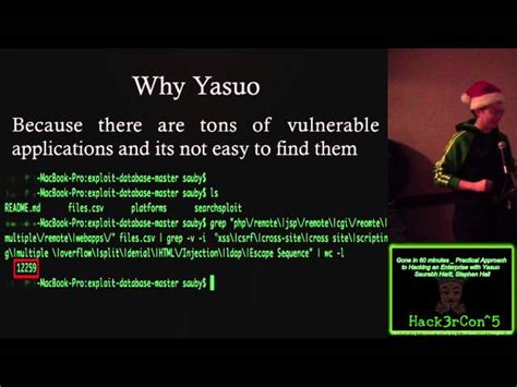 Conference Talks Talk Gone In 60 Minutes Practical Approach To Hacking An Enterprise From