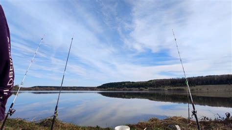 ПОЕЗДКА НА РЫБАЛКУ И МОЙ ПЕРВЫЙ УЛОВ. - YouTube