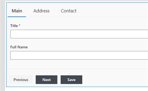 Use Buttons To Navigate Tabs In Ultimate Forms