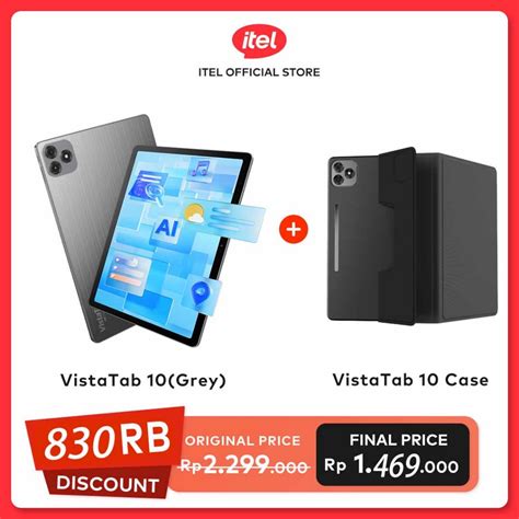 Jual Free Caseitel Vistatab Tablet Gb Gb Hd Ips Display Screen Mah