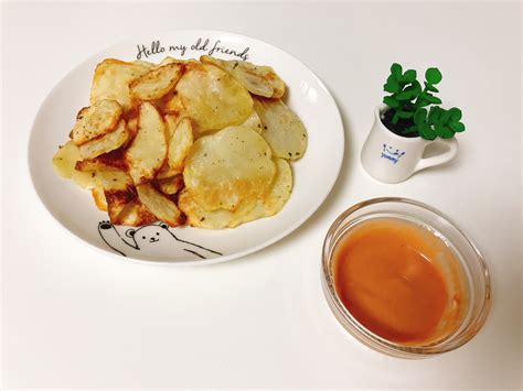 에어프라이어 감자칩 튀김 만들기 맥주 안주로 딱이예요