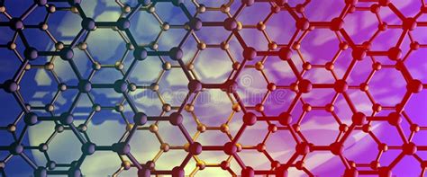 Background Molecular Structure Stock Illustration Illustration Of