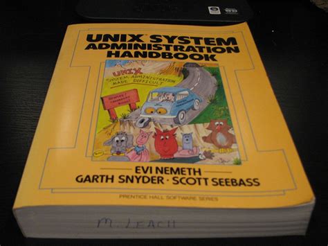 UNIX System Administration Handbook | I had the red edition … | Flickr