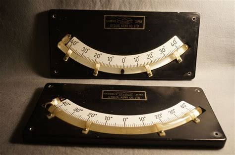 A Pair Of Utsuki Keiki Co Ltd Wall Mounted Ships Bubble Catawiki