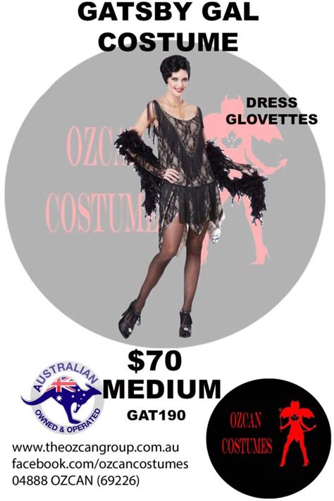GATSBY GAL COSTUME M The Ozcan Group