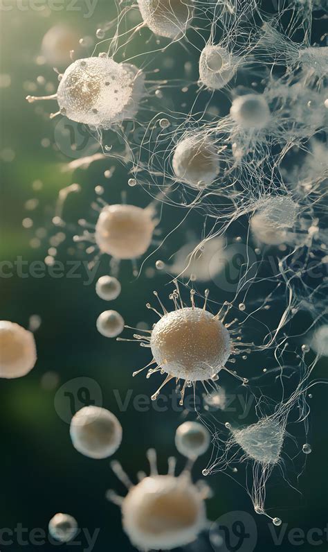 Microscopic World Unveils Complex Cellular Structures With Interwoven
