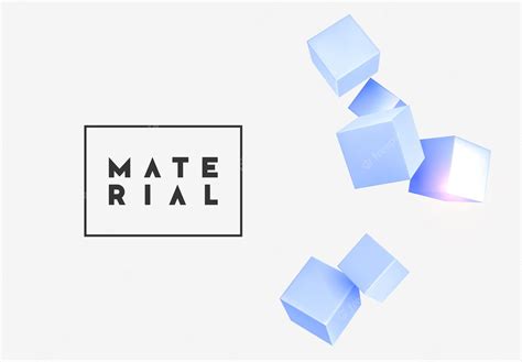 Premium Vector Cubes Blue Abstract Background 3d Geometric Cubes