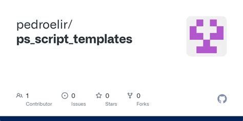 Psscripttemplatesscriptinpartstemplateps1 At Main · Pedroelirps