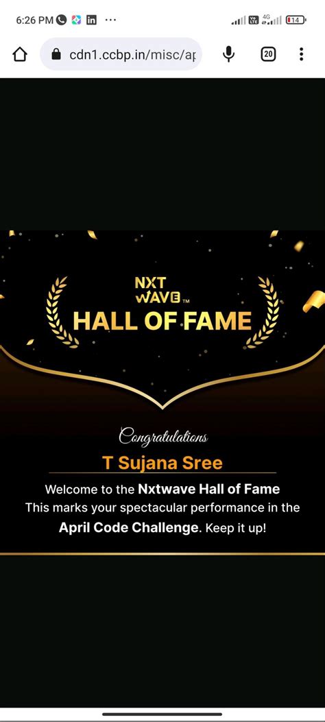 sujana sree thathagari on linkedin ccbpacedemy nxtwave python