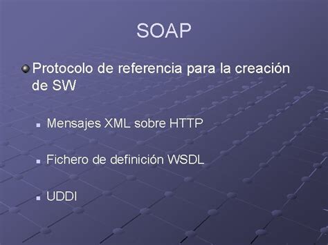 Servicios Web Ligeros Alternativas Al Protocolo Soap Para