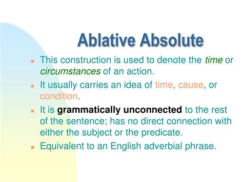 Ppt Ablative Absolute Powerpoint Presentation Free Download Id 3555106