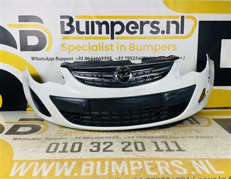 BUMPER Opel Corsa D Facelift 2011-2014 VOORBUMPER 2-i1-5695z - Bumpers.nl