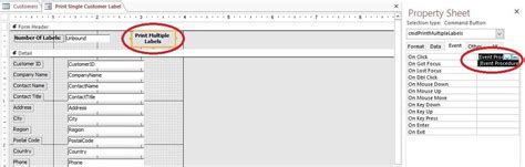 How To Print One Or More Labels For A Single Access Record TechRepublic