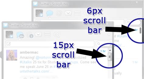 Are Skinny Scroll Bars Worth The Hit To Website Usability CyberScorpion Bytes