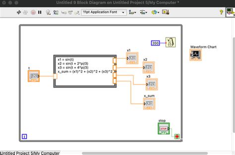 Solved How To Wire Numeric Indicators To Waveform Chart Ni Community