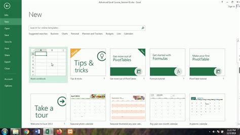 How To Create A Basic New Save And Open File In Ms Excel Bangla Tutorial