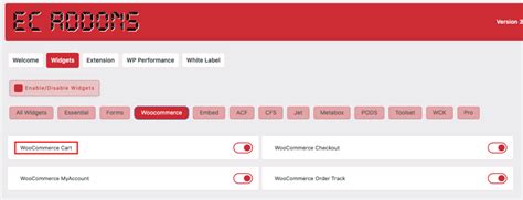 woocommerce cart widget tutorial essential classy addons for elementor