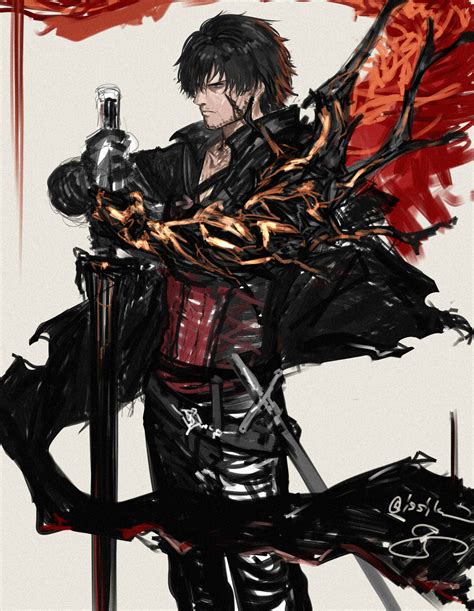 Clive Rosfield Final Fantasy And 1 More Drawn By Isshikiffmania7