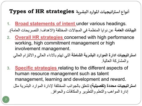 The Framework Of Hr Strategy Ppt