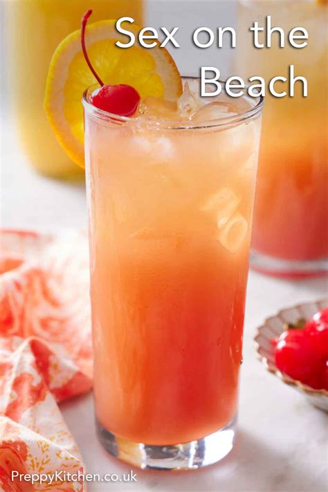 Sex On The Beach Cocktail Recipe Preppy Kitchen