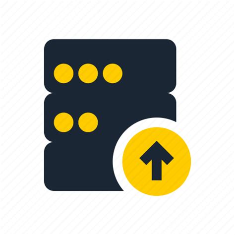 Data Database Server Storage Upload Icon Download On Iconfinder