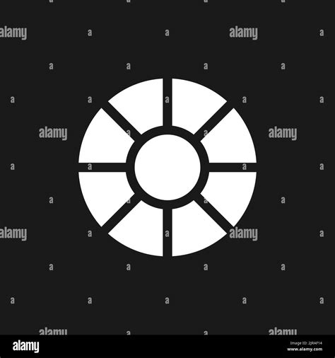 Lens Filter Dark Mode Glyph Ui Icon Stock Vector Image And Art Alamy