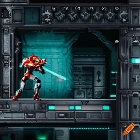 High Resolution Sprites Of Metroid Dread Game On Craiyon