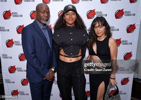 Leonard Francois Naomi Osaka And Tamaki Osaka Attend The Osaka News