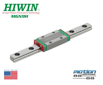 New Hiwin MGN9H Linear Guides MGN Series Linear Bearings 30mm To 1190mm Long EBay