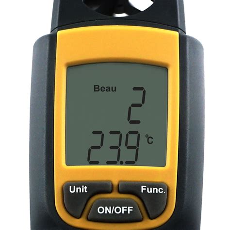 Digital Handheld Anemometer With Built In Rotary Vane Discount Instruments