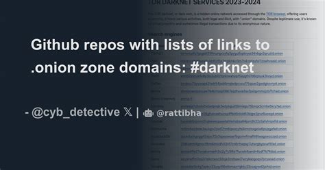 Github Repos With Lists Of Links To Onion Zone Domains Https T Co N KtegWLeF Https T Co