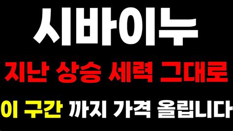 시바이누 코인 재단에서 직접 준비했습니다 바이백 소각 물량만큼 상승 Youtube