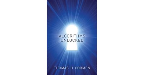 Algorithms Unlocked By Thomas H Cormen