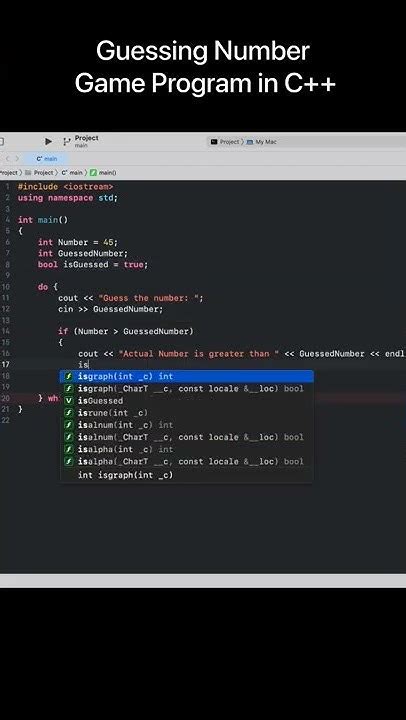 guess number game in c programming shorts youtube