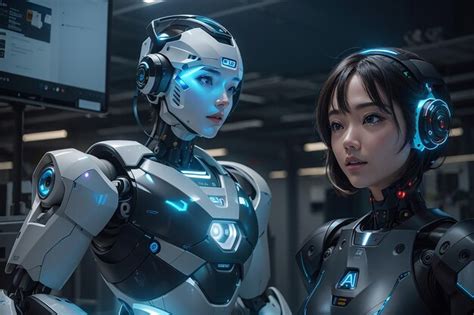 premium ai image ai robotics integration lab