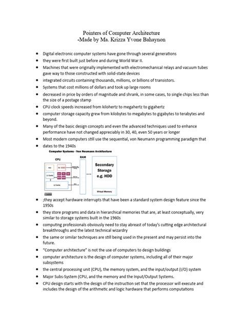 pointers of computer architecture download free pdf central