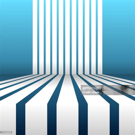 Vertical Parallel Stripes Passing Two Edges Corner Shadow Effect High Res Vector Graphic Getty