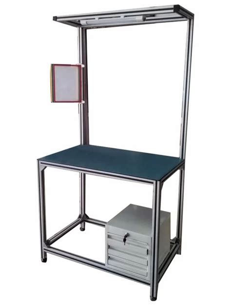 Aluminium Assembly Work Table Assembly Table For Inspection Size 800x1200 Mm At ₹ 15000 In Pune