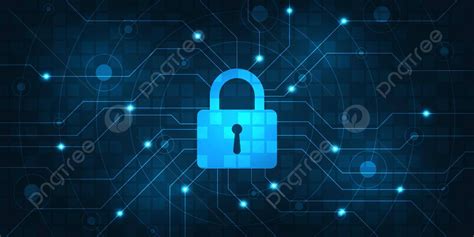 Vector Background Secure Digital Security System Business Motion Illustration Vector Business
